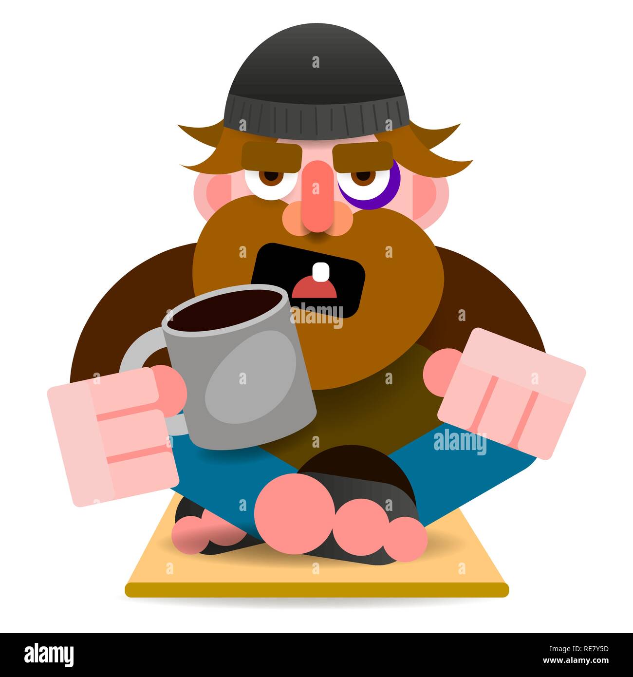 Vagabond vector vectors hi-res stock photography and images - Alamy