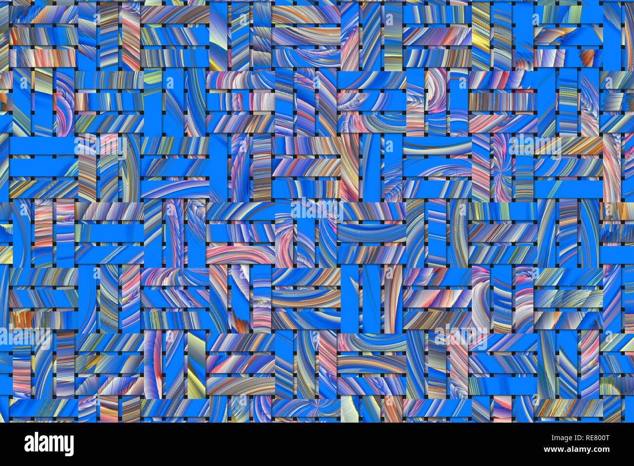 Abstract rattan woven mat, artistic for graphic design, catalog ...