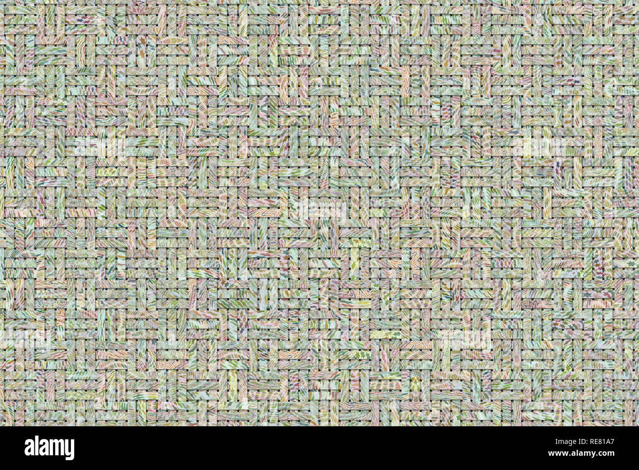 Woven mat illustrations background abstract, rattan texture Stock Photo ...