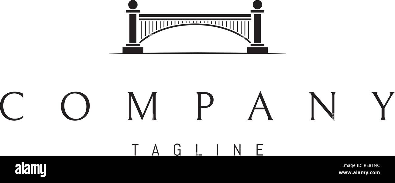 Bridge columns Stock Vector Images - Alamy