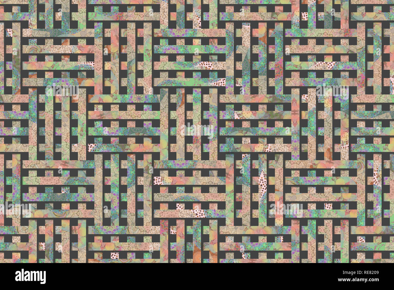 Abstract woven mat. For web page, wallpaper, graphic design, catalog ...