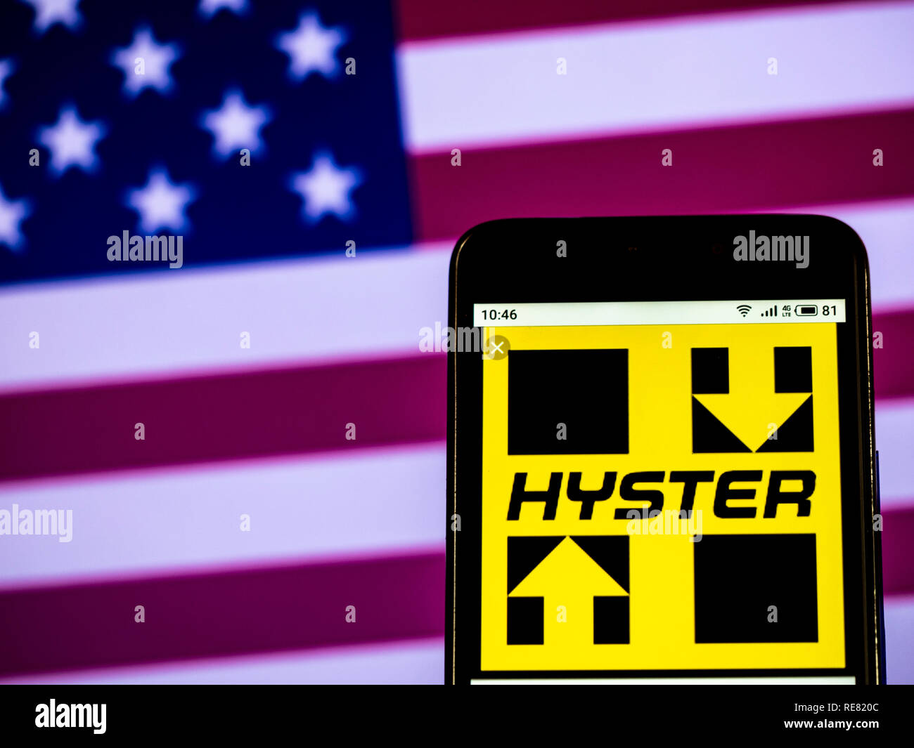 Hyster logo hi-res stock photography and images - Alamy