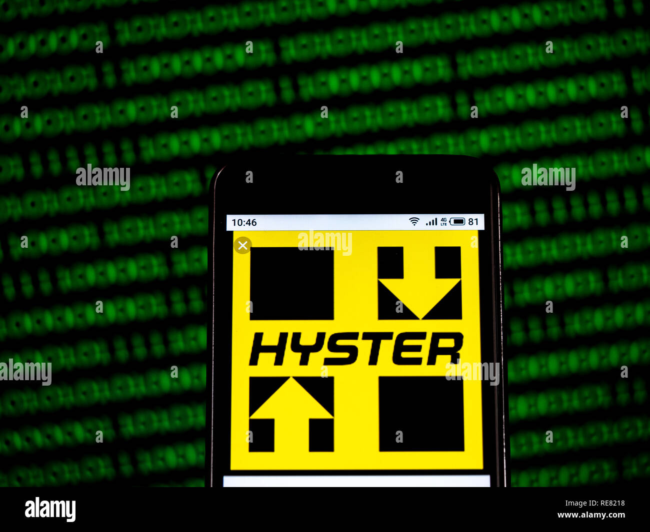 Hyster yale logo hi-res stock photography and images - Alamy