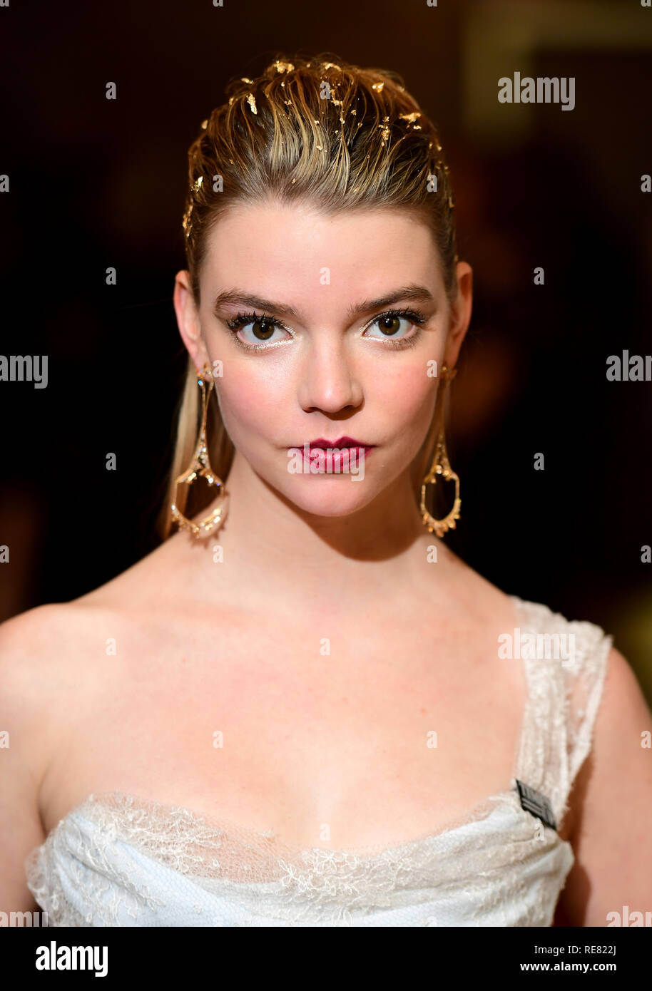 Anya Taylor-Joy attending The annual Critics' Circle Film Awards 2019 ...