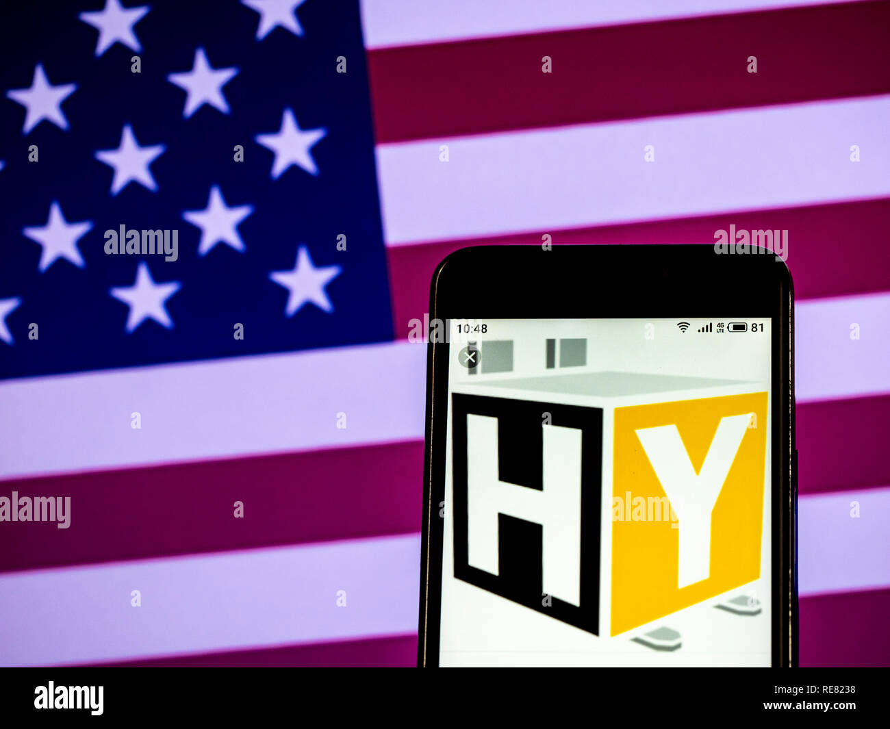 Hyster yale logo hi-res stock photography and images - Alamy