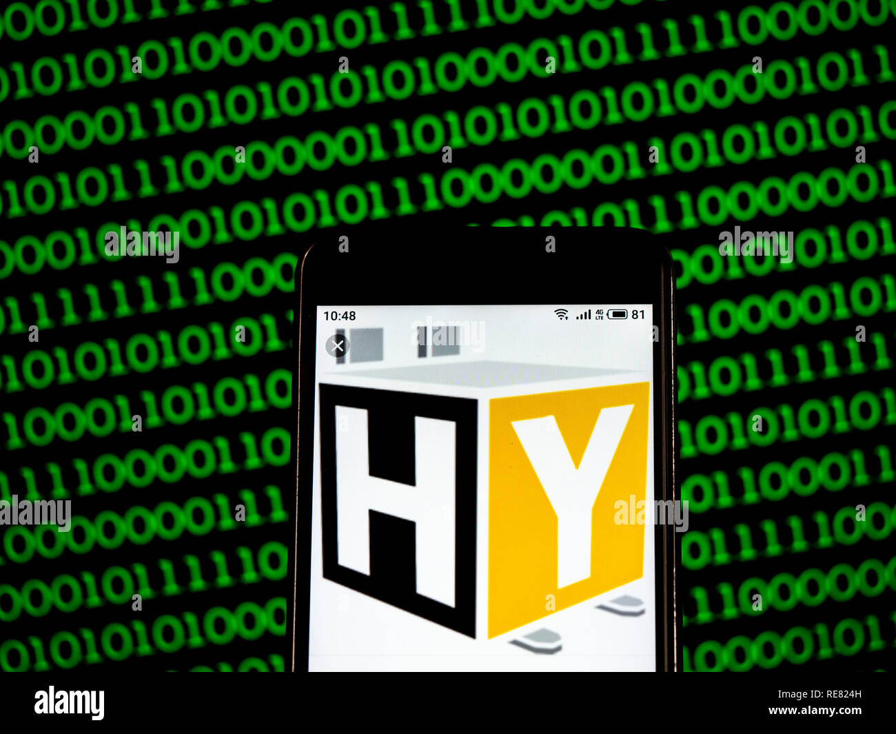 Hyster logo hi-res stock photography and images - Alamy