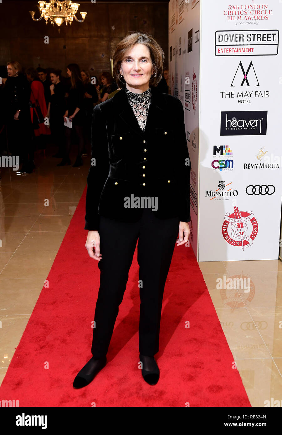 Deborah Davis attending The annual Critics' Circle Film Awards 2019 at ...