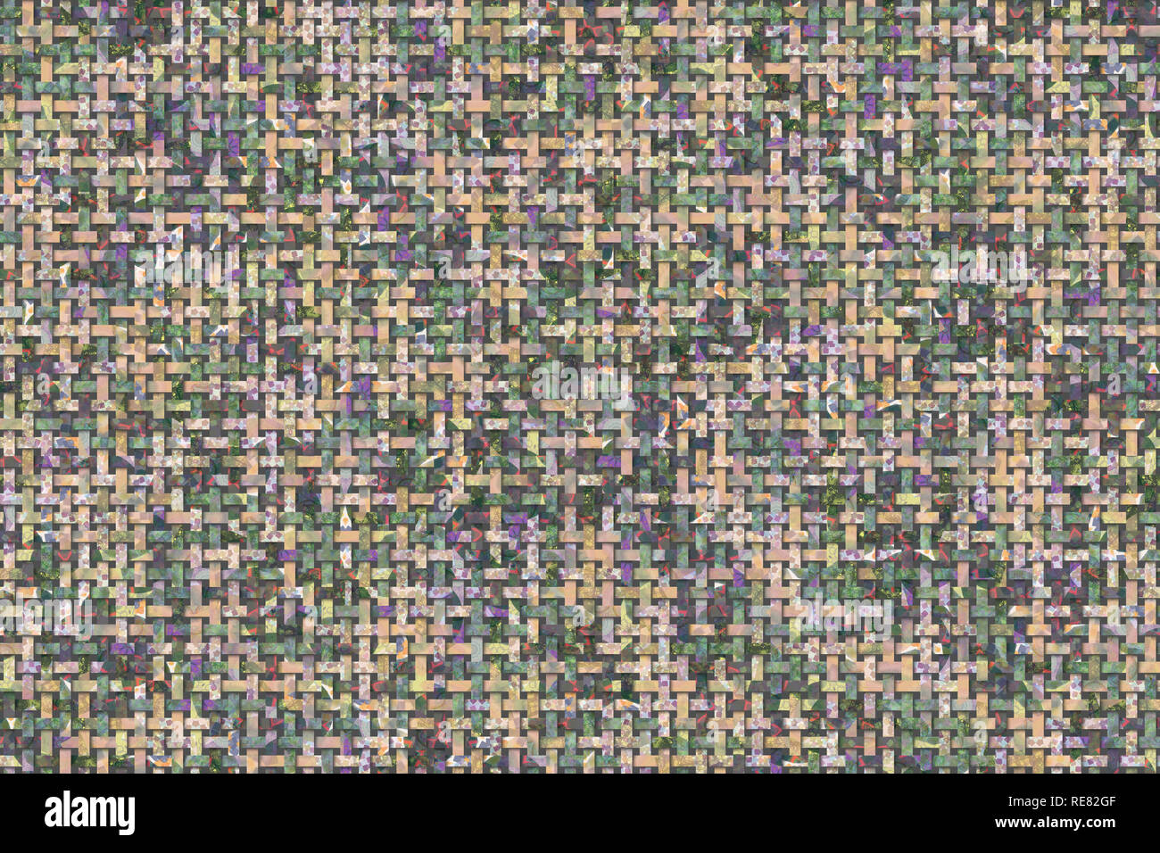 Artistic woven mat rattan background abstract Stock Photo - Alamy
