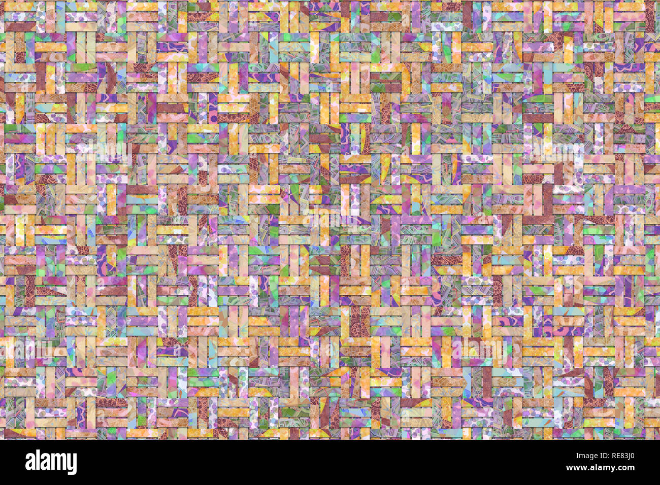 Background for web page, graphic design, catalog or texture, rattan ...
