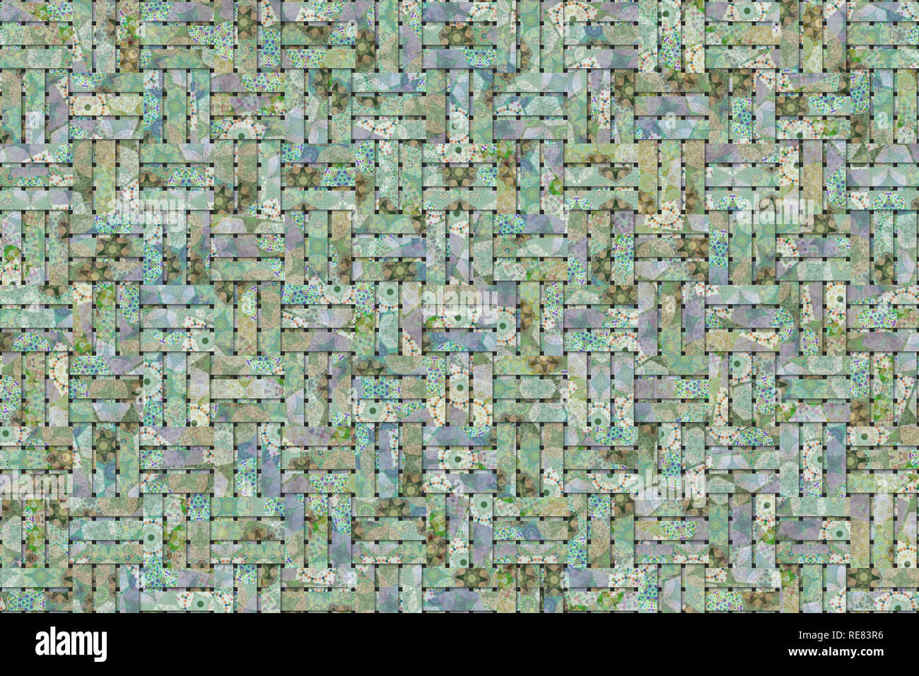 Illustrations of woven mat. For web page, wallpaper, graphic design ...