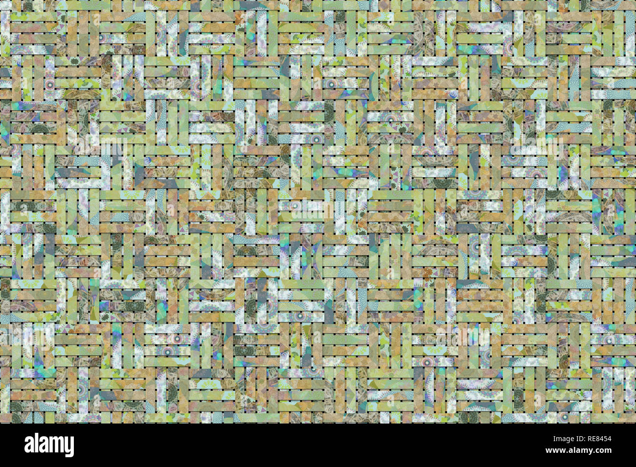 Abstract conceptual rattan woven mat. For web page, graphic design ...