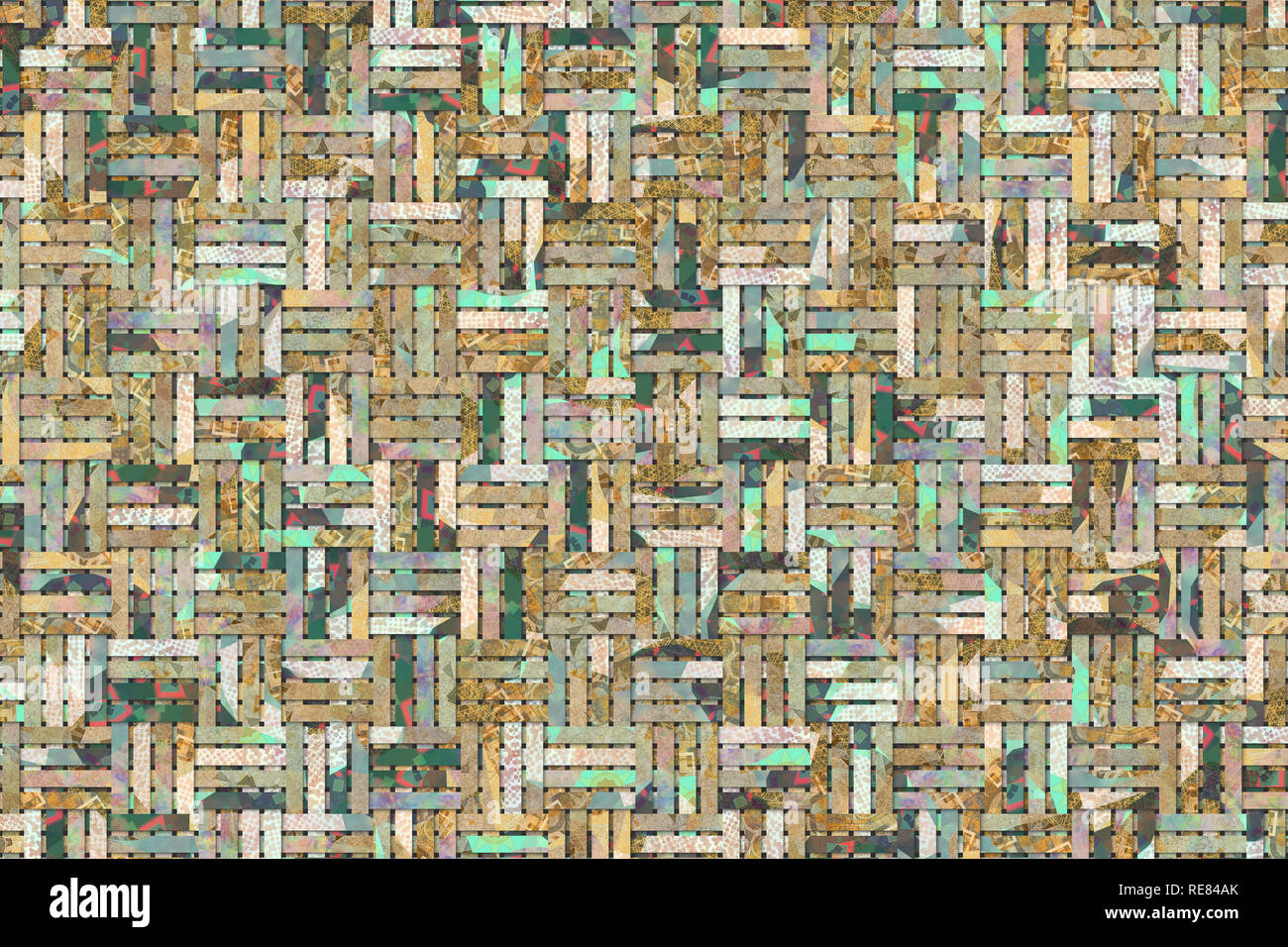 Woven mat illustrations background abstract, rattan texture Stock Photo ...