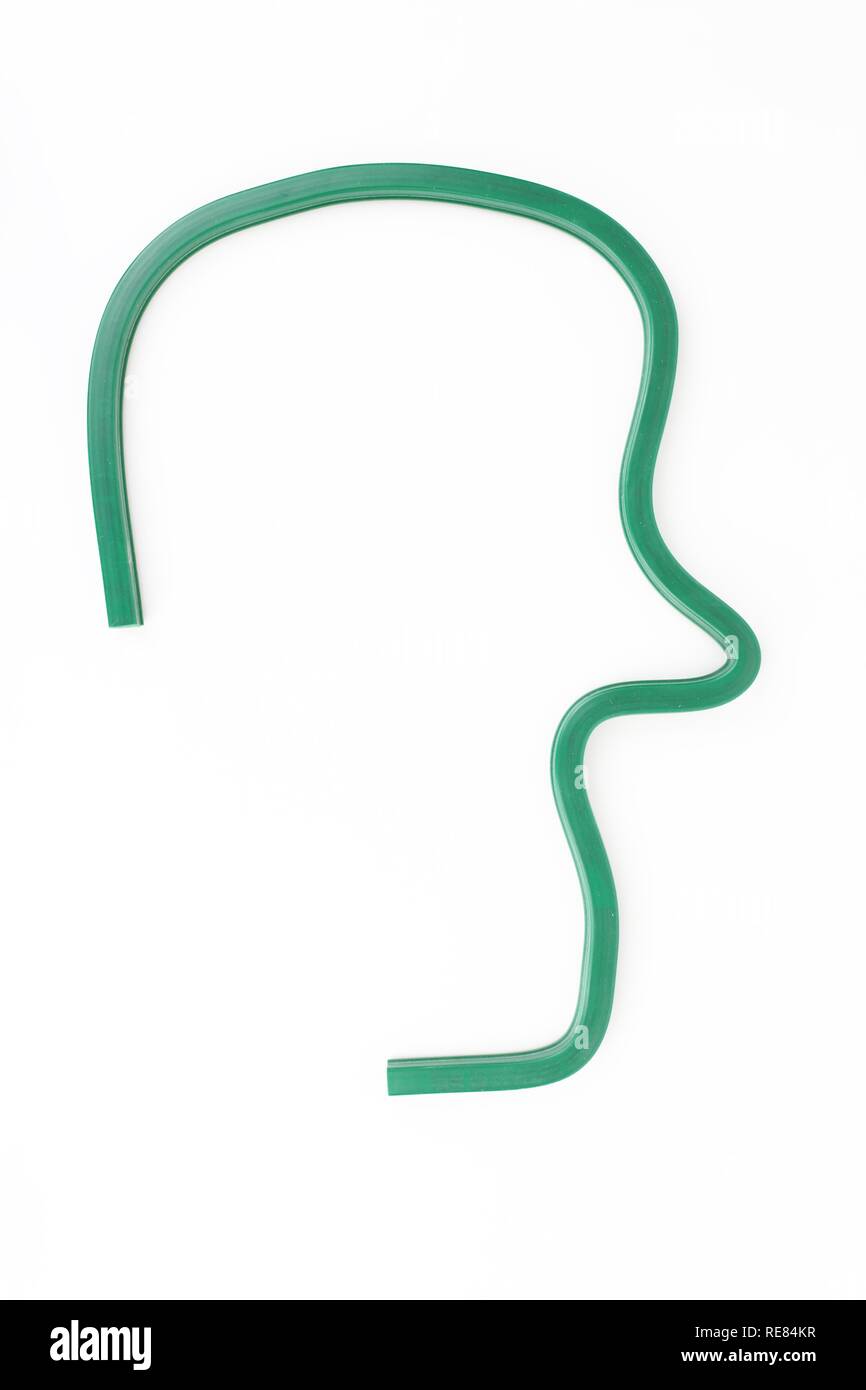 Side portrait profile head Cut Out Stock Images & Pictures - Alamy