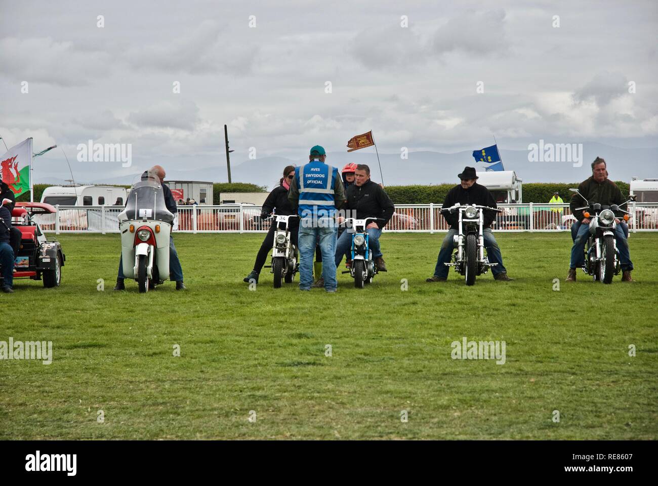 Vintage motorcycle rally hi-res stock photography and images - Alamy