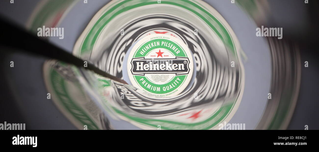 Heineken beer mat hi-res stock photography and images - Alamy