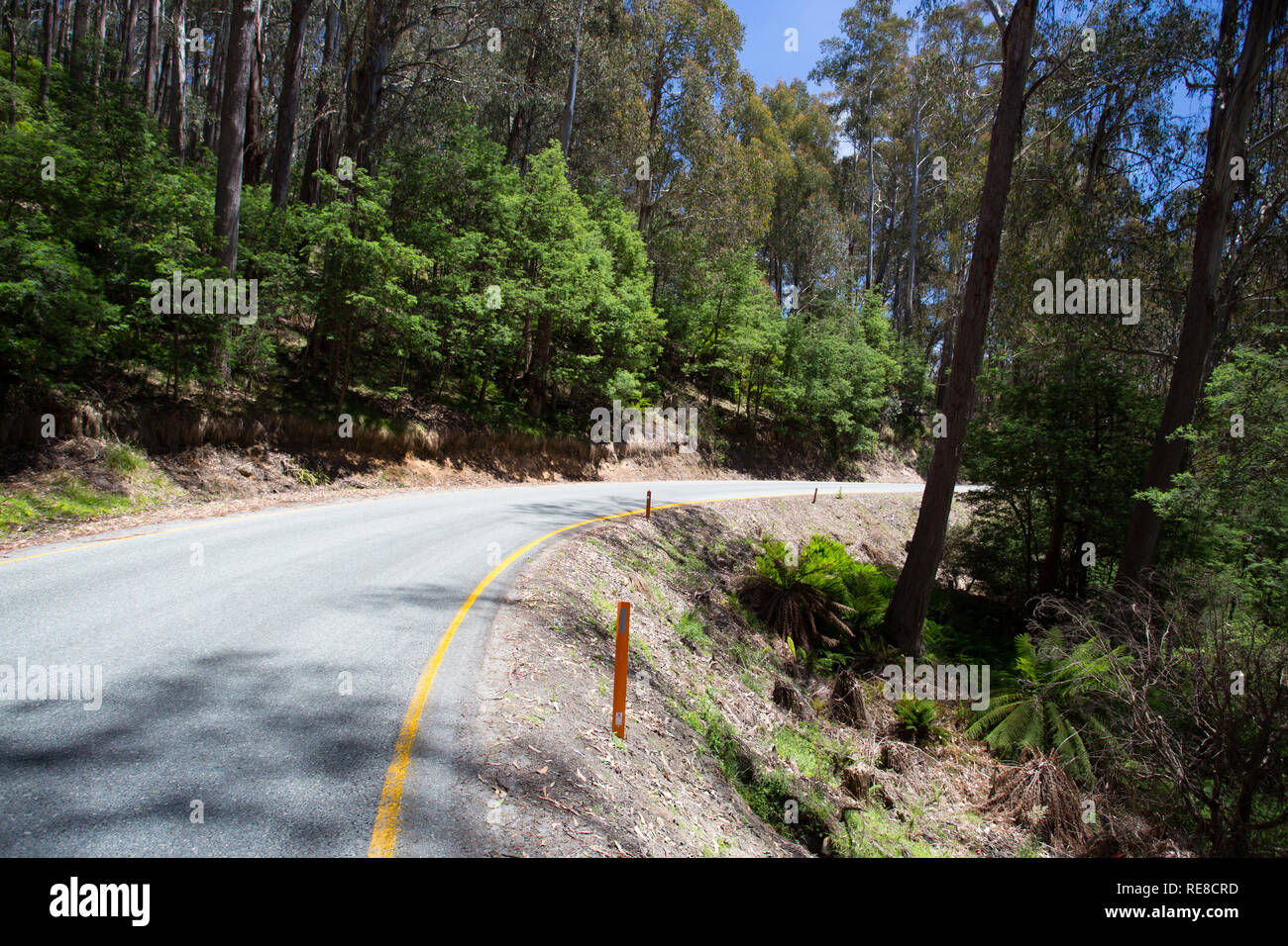 Windy australian road hi-res stock photography and images - Alamy
