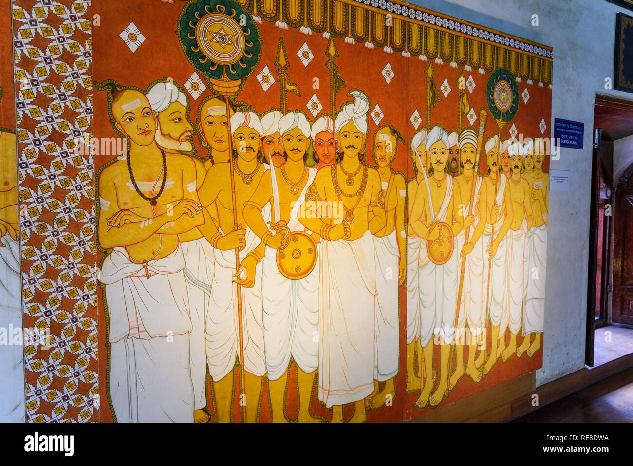 Mural, Cochin, Kochi, Kerala, India Stock Photo - Alamy