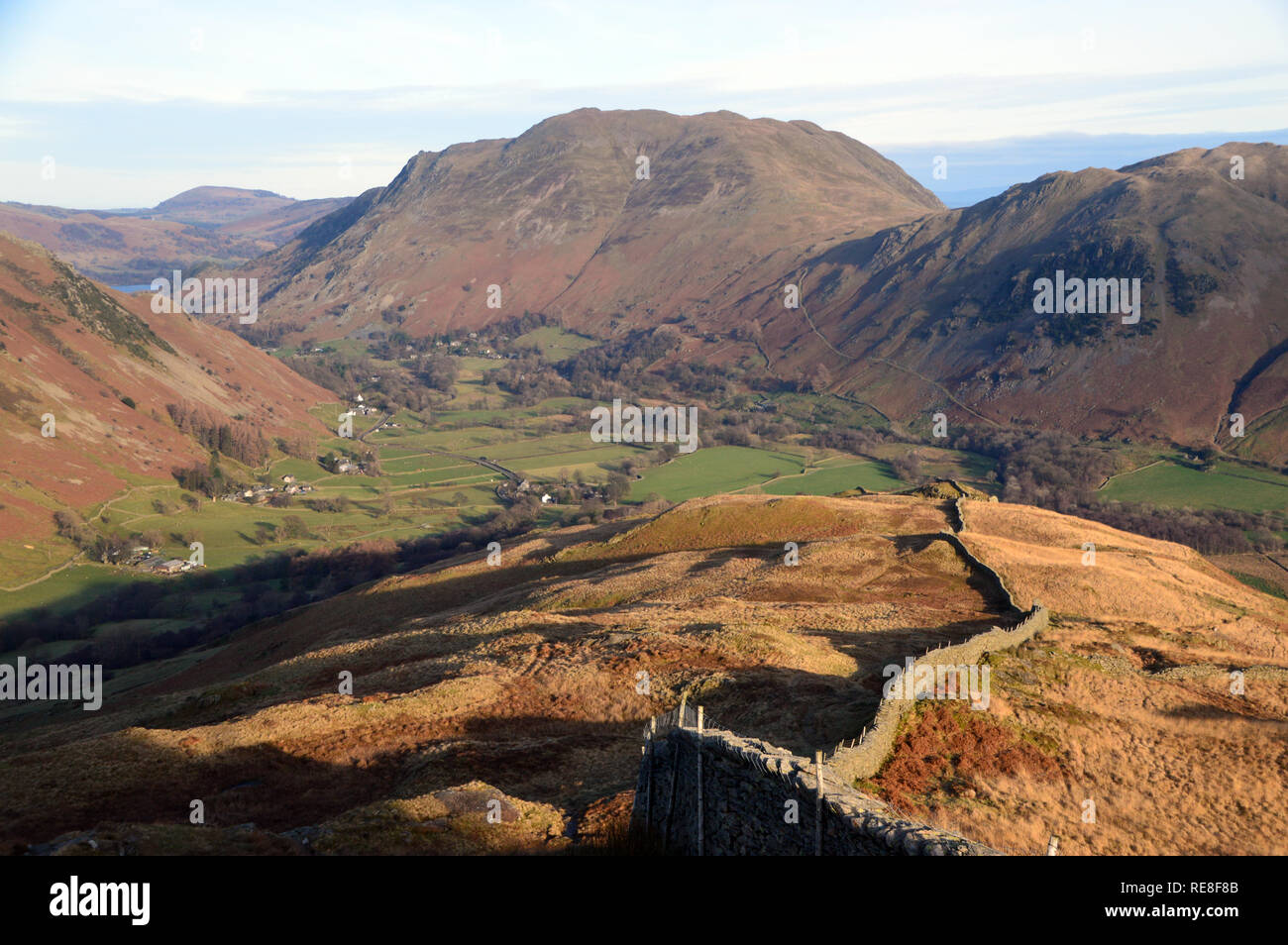 The Wainwright Place Fell from the N/E Ridge of Hartsop above How in ...