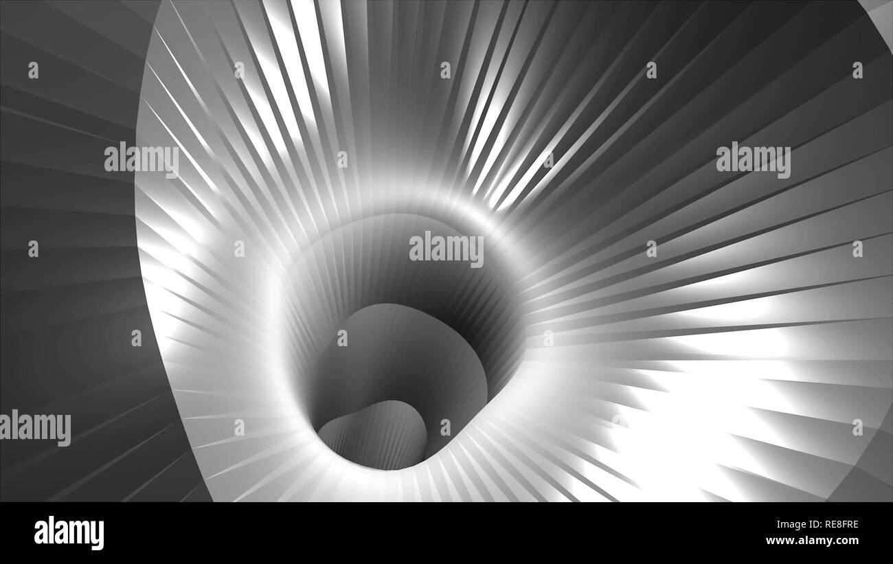 3d speed tunnel warp, moving in space and time, distortion of space ...