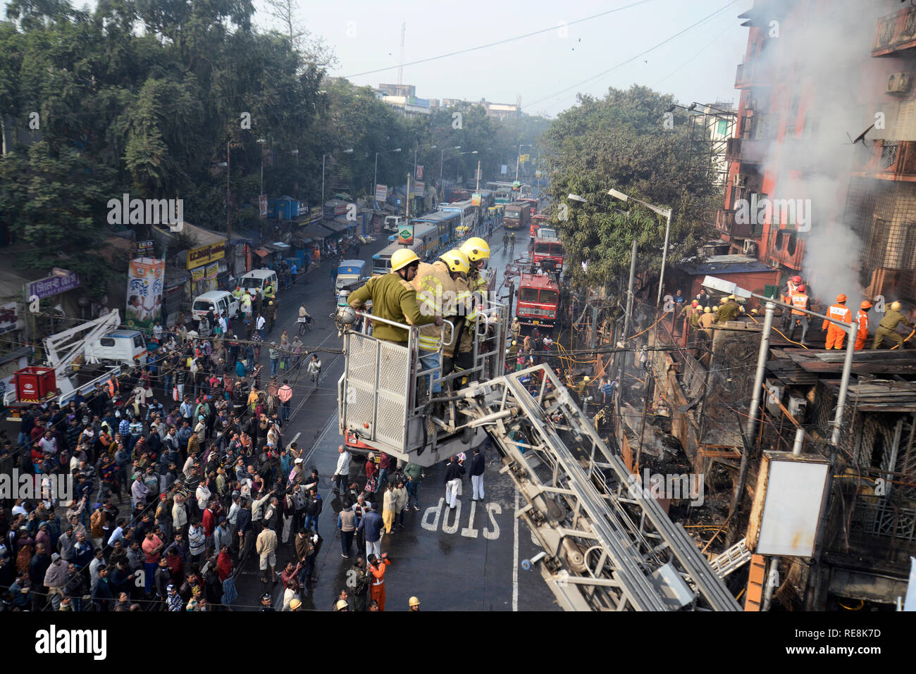 Disaster management fire india hi-res stock photography and images - Alamy