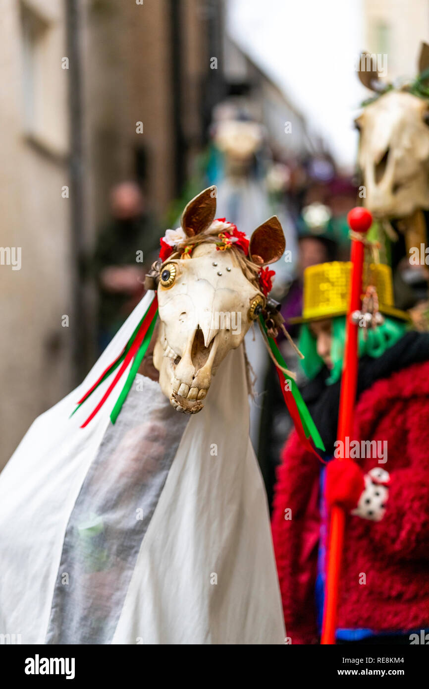 Mari lwyd hi-res stock photography and images - Alamy