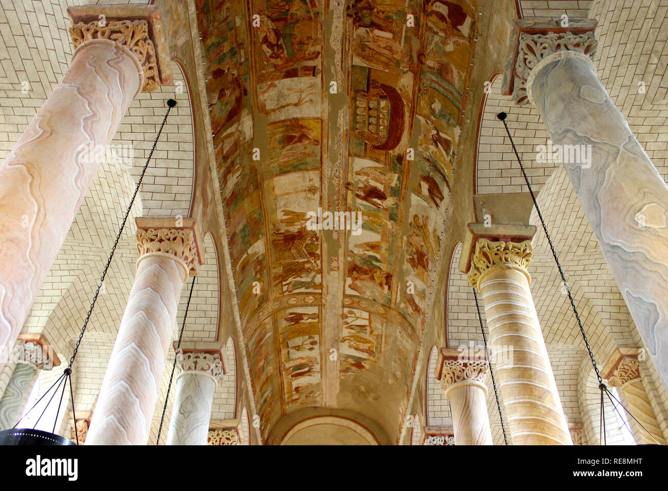 Saint Savin Abbey Painting High Resolution Stock Photography and Images ...