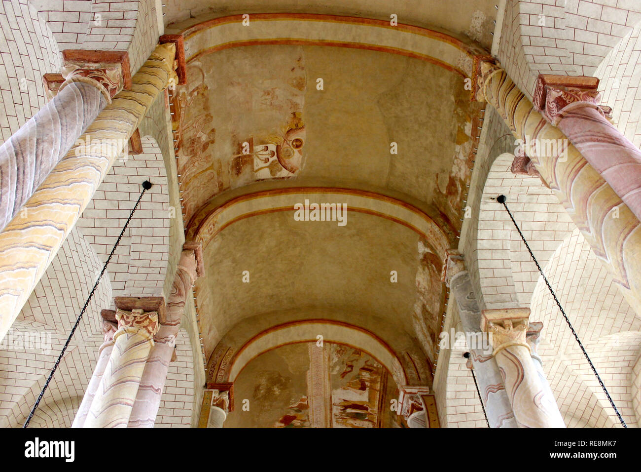 Saint Savin Abbey Painting High Resolution Stock Photography and Images ...