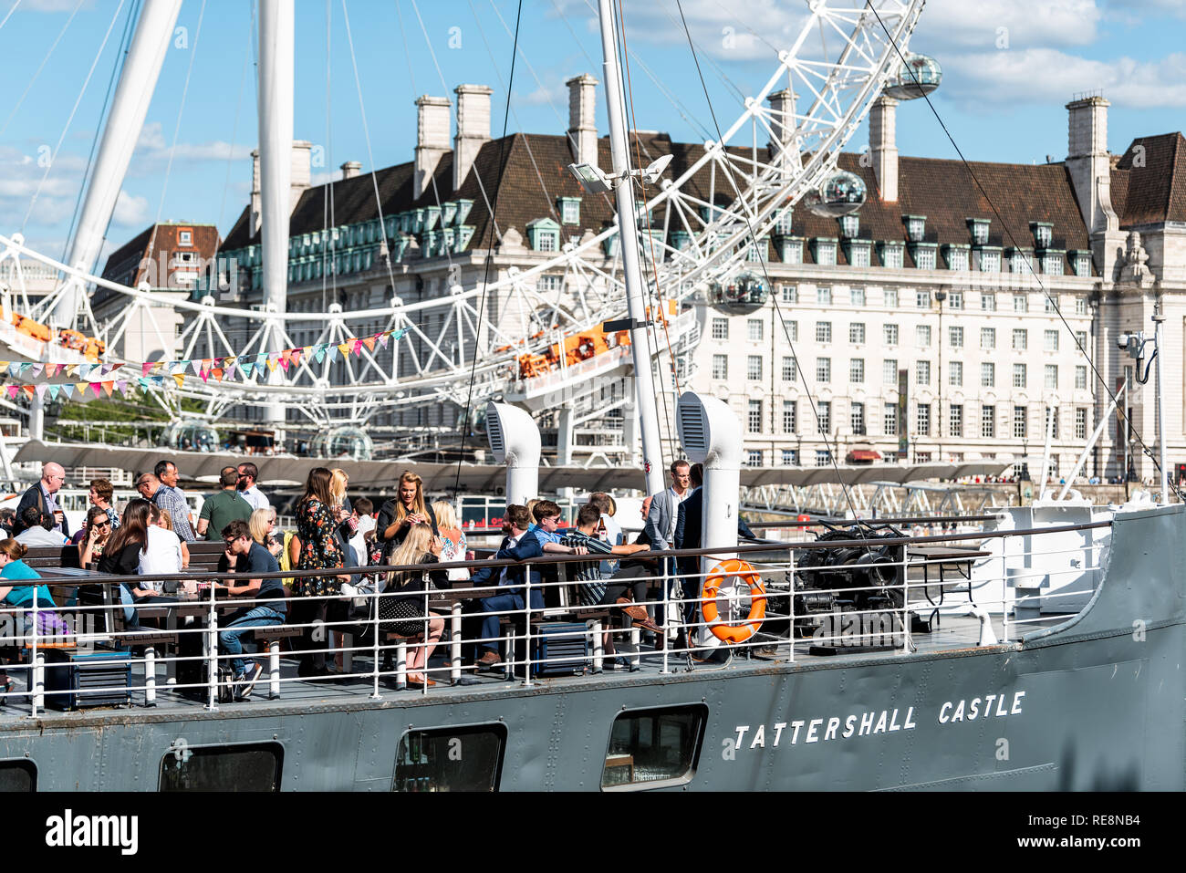 Tattershall castle boat hi-res stock photography and images - Alamy