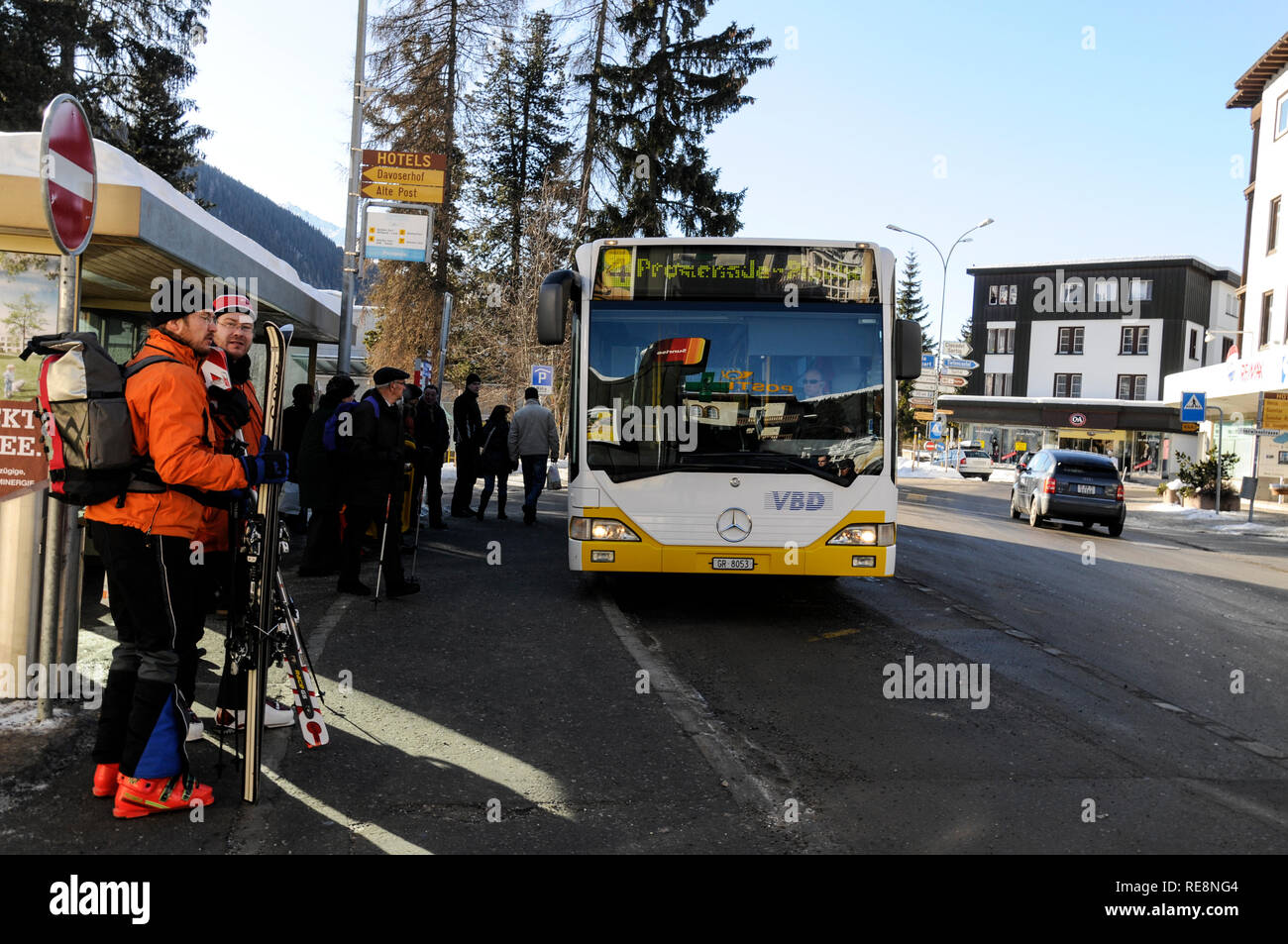 Swiss bus hi-res stock photography and images - Alamy