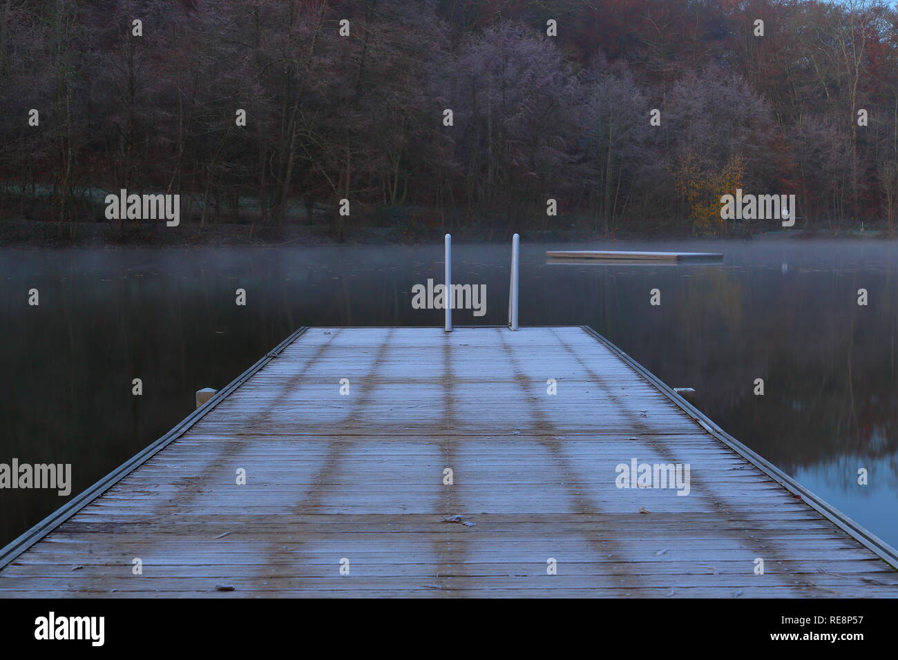 Creepy boat lake hi-res stock photography and images - Alamy