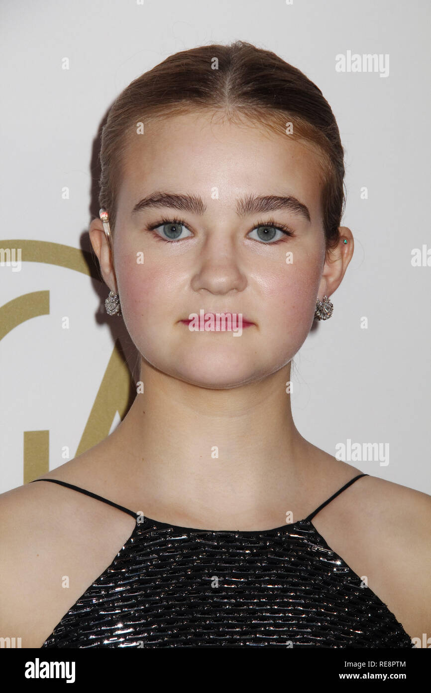 Millicent Simmonds 01/19/2019 The 30th Annual Producers Guild Awards ...
