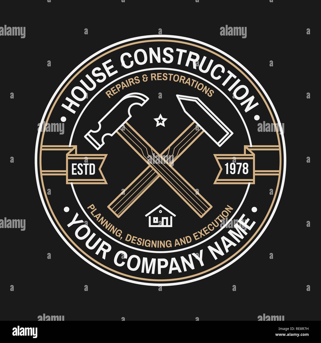 Building as an outline hi-res stock photography and images - Alamy