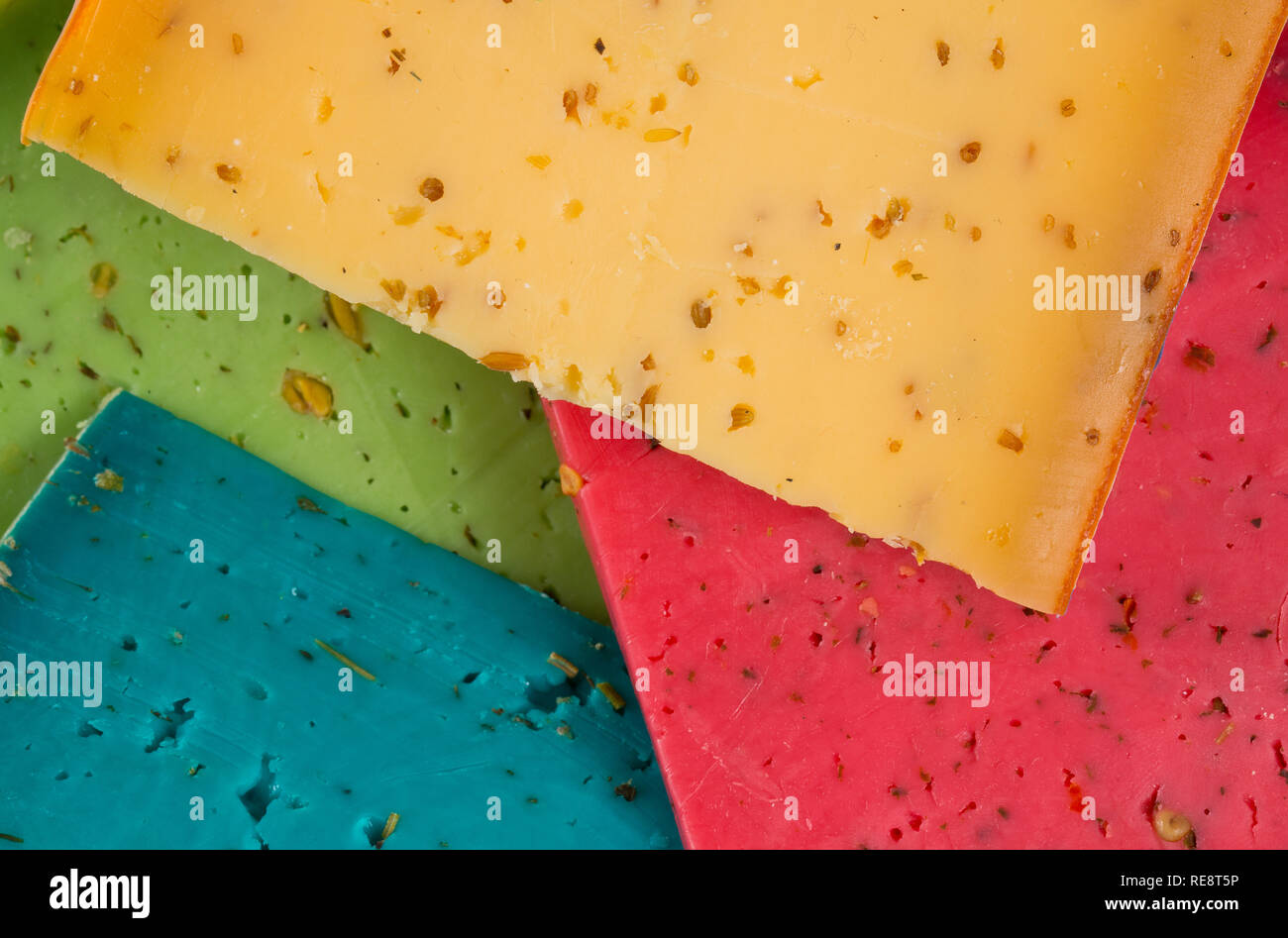 Close up many cheese hi-res stock photography and images - Alamy