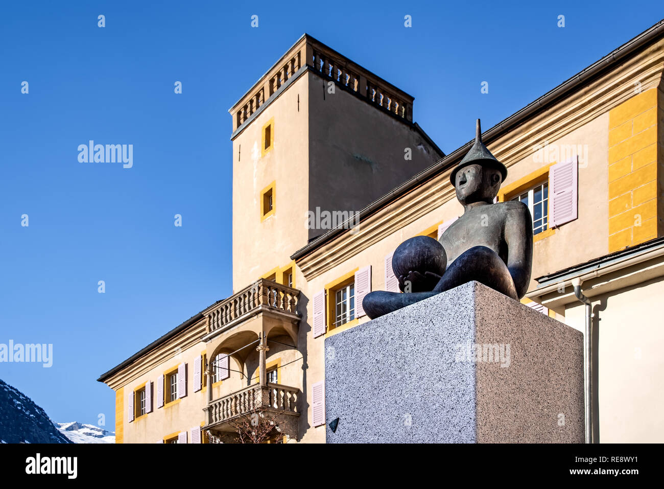Brig, Switzerland, Brig-Glis Stock Photo - Alamy