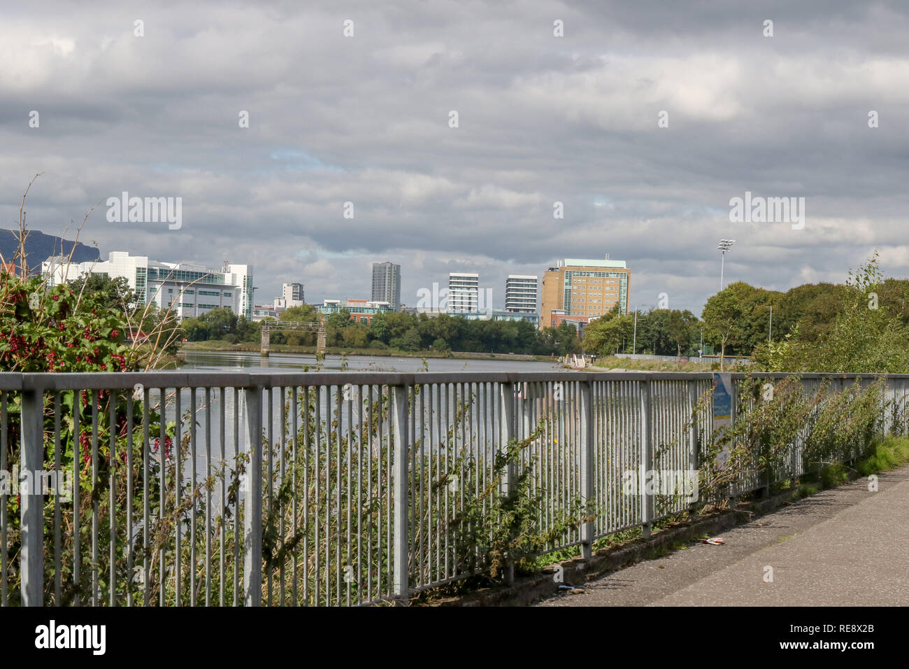 River lagan former belfast gasworks hi-res stock photography and images ...