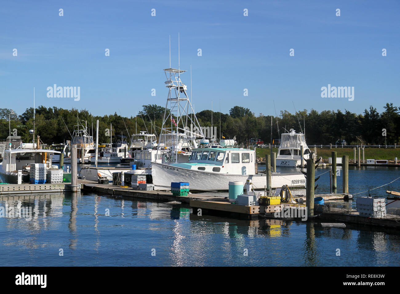 Sandwich Harbor, Sandwich, Cape Cod, Massachusetts, United States Stock ...