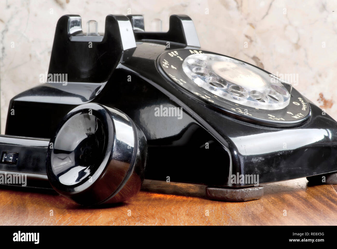 Old dial telephone hi-res stock photography and images - Alamy