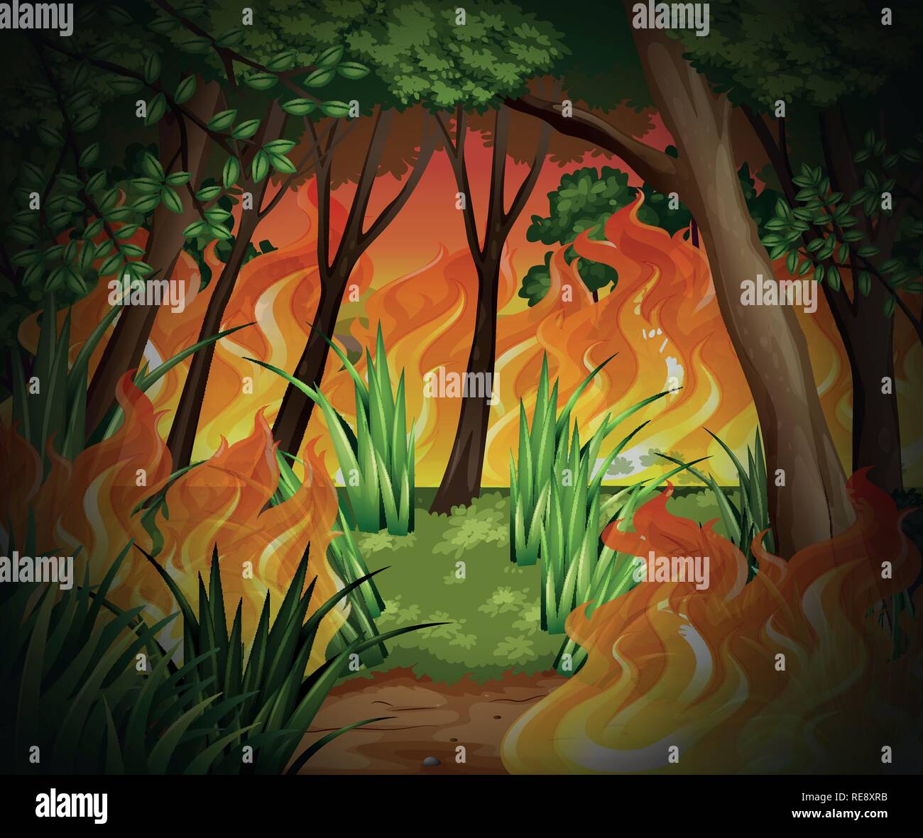 Wildfire Clipart