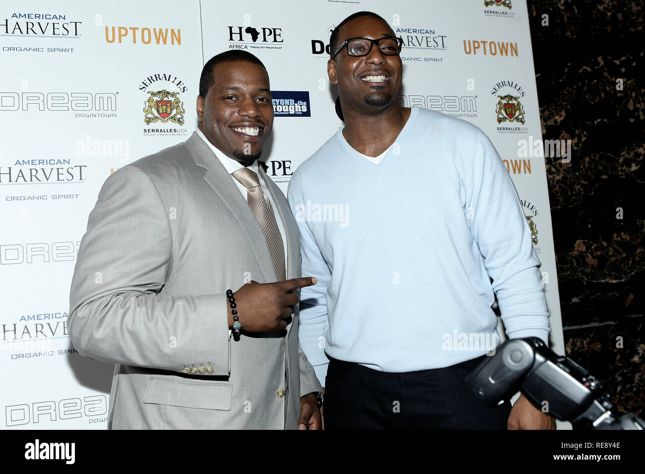 NEW YORK, NY - APRIL 25: Tutan Reyes and Chris Rhodes at PH-D Rooftop ...
