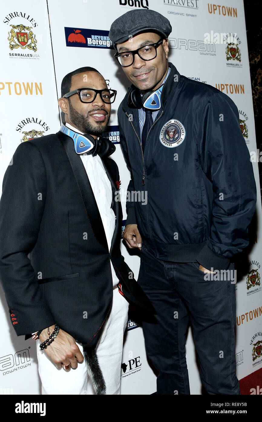 NEW YORK, NY - APRIL 25: Trevor Julien and Peter Paul at PH-D Rooftop ...