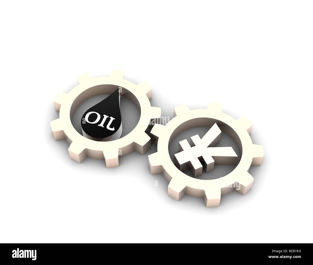 Exchange of RMB and oil, oil and renminbi, energy money, currency ...