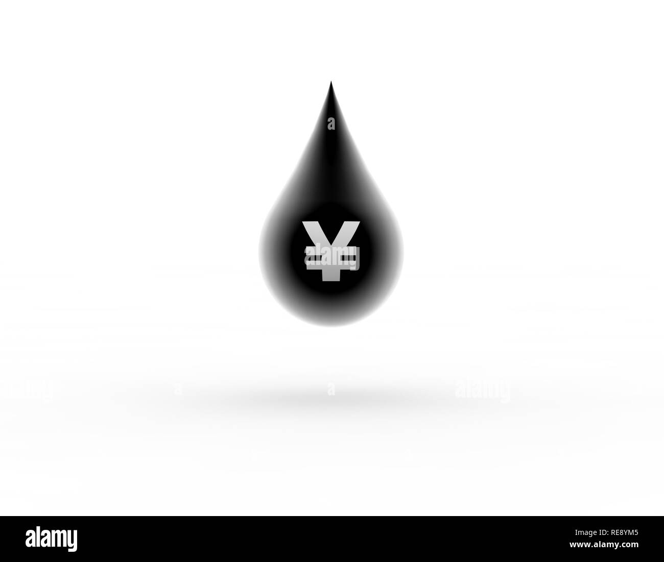 Symbol money renminbi Black and White Stock Photos & Images - Alamy