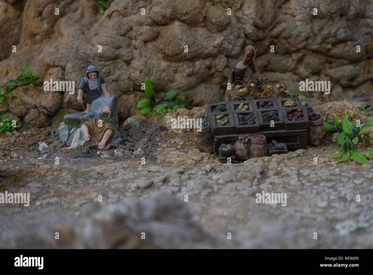 Cuenca, Ecuador - January 3, 2019 - Largest animated nativity scene in ...