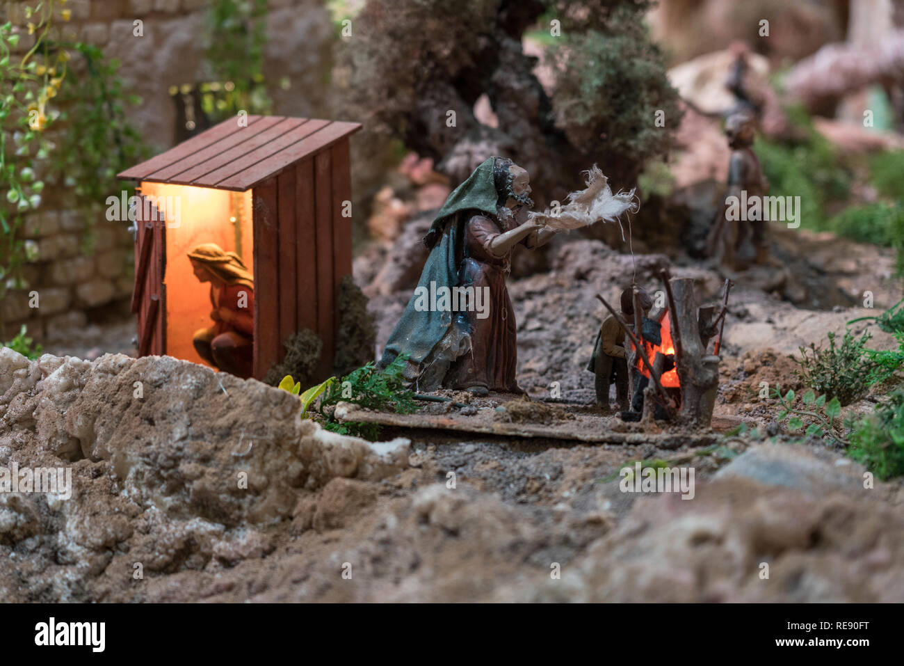 Cuenca, Ecuador - January 3, 2019 - Largest animated nativity scene in ...