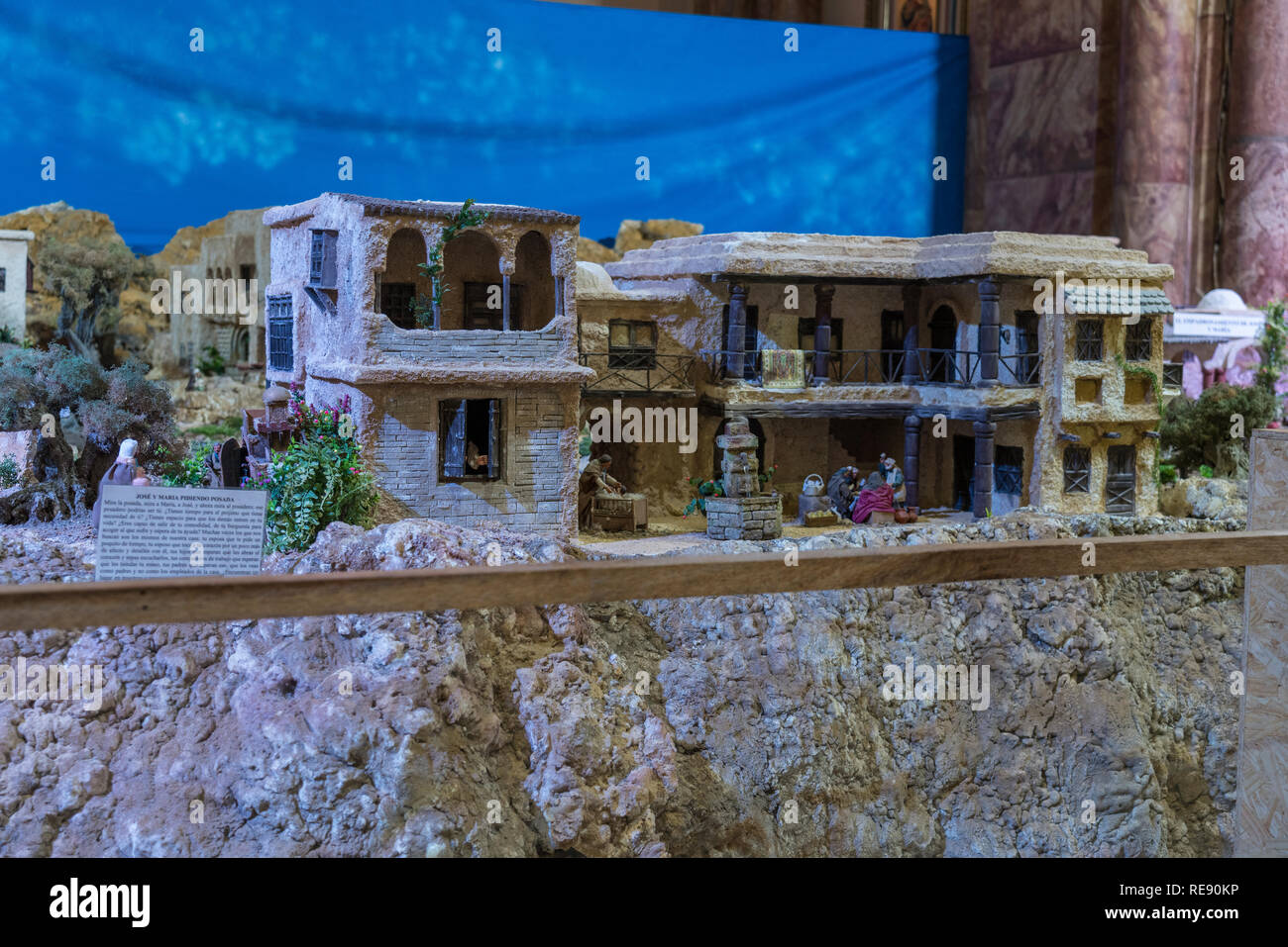Cuenca, Ecuador - January 3, 2019 - Largest animated nativity scene in ...