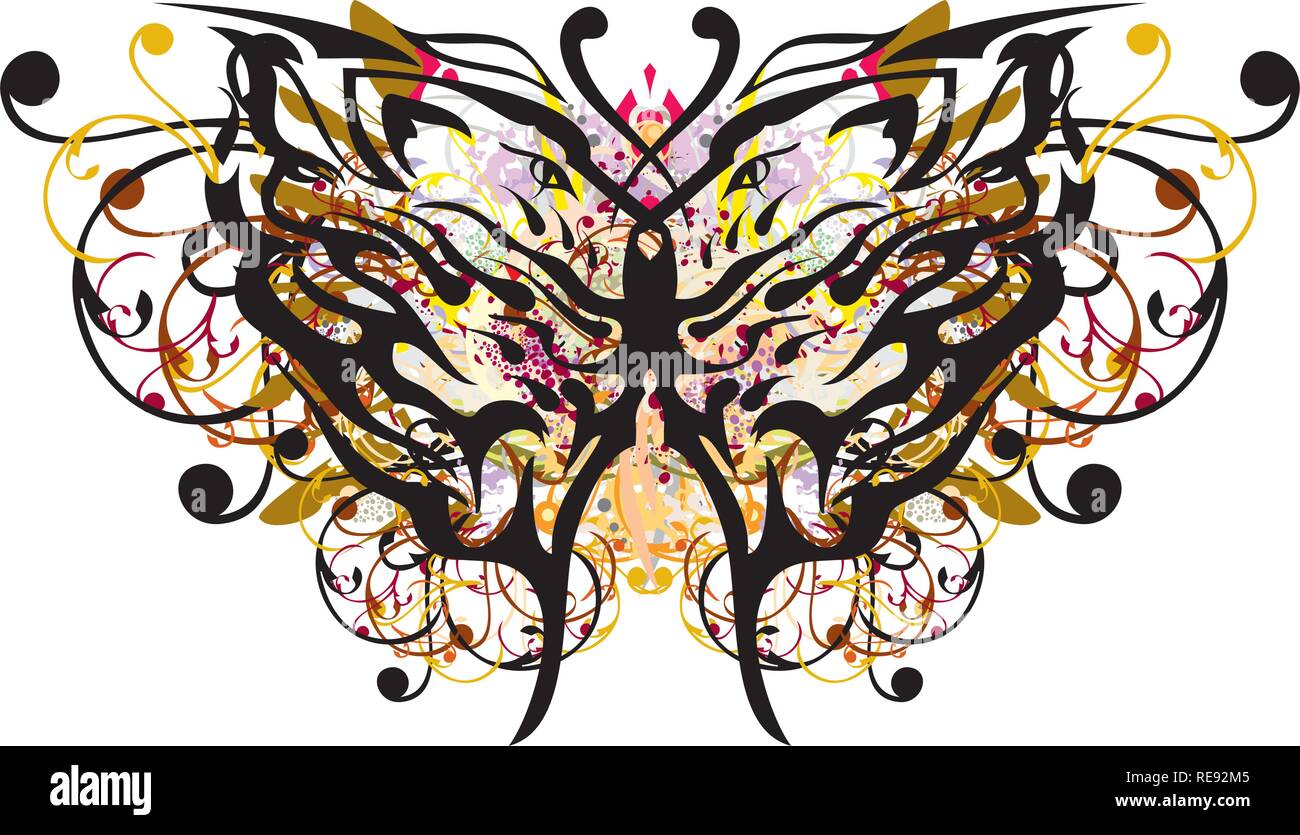 Butterfly lions Stock Vector Images - Alamy