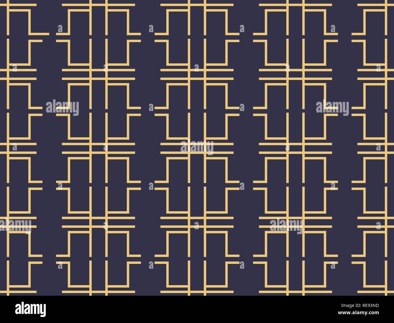 Art deco seamless pattern. Background with a pattern of lines, style ...
