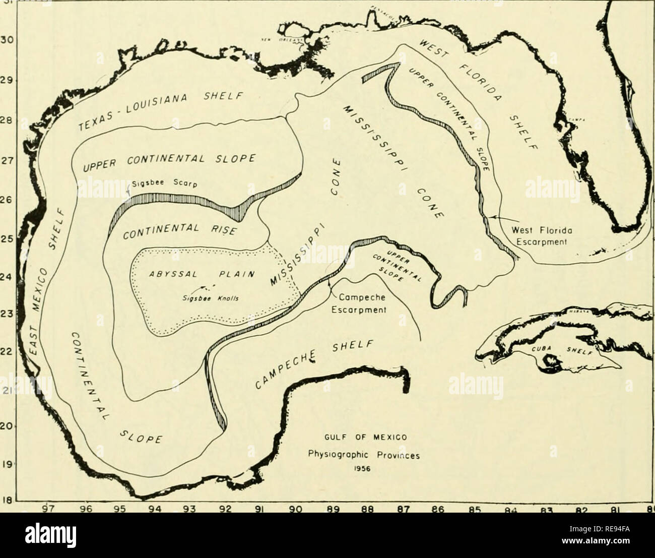 Continental Rise Map