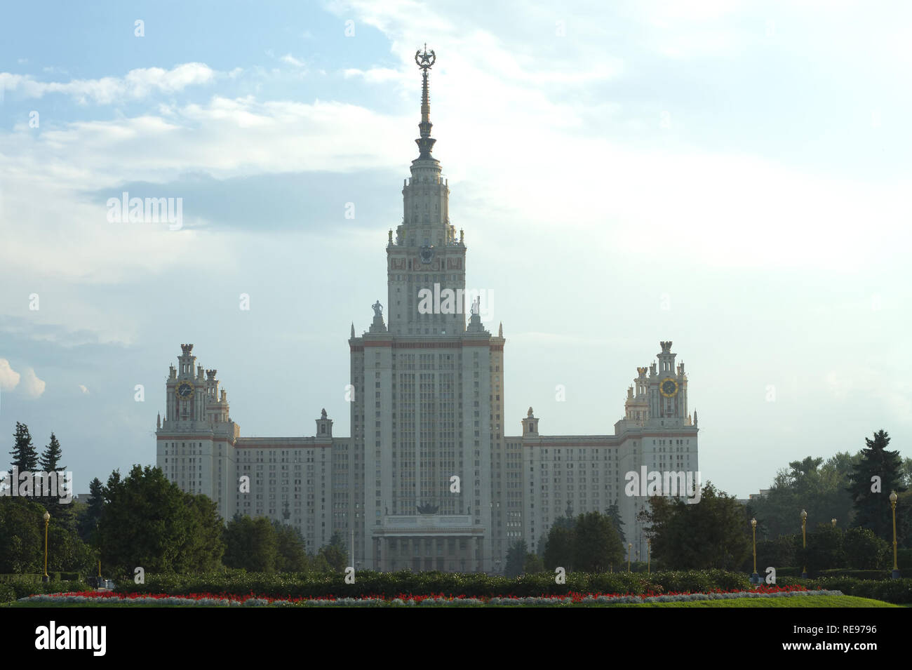 Russian university building hi-res stock photography and images - Alamy
