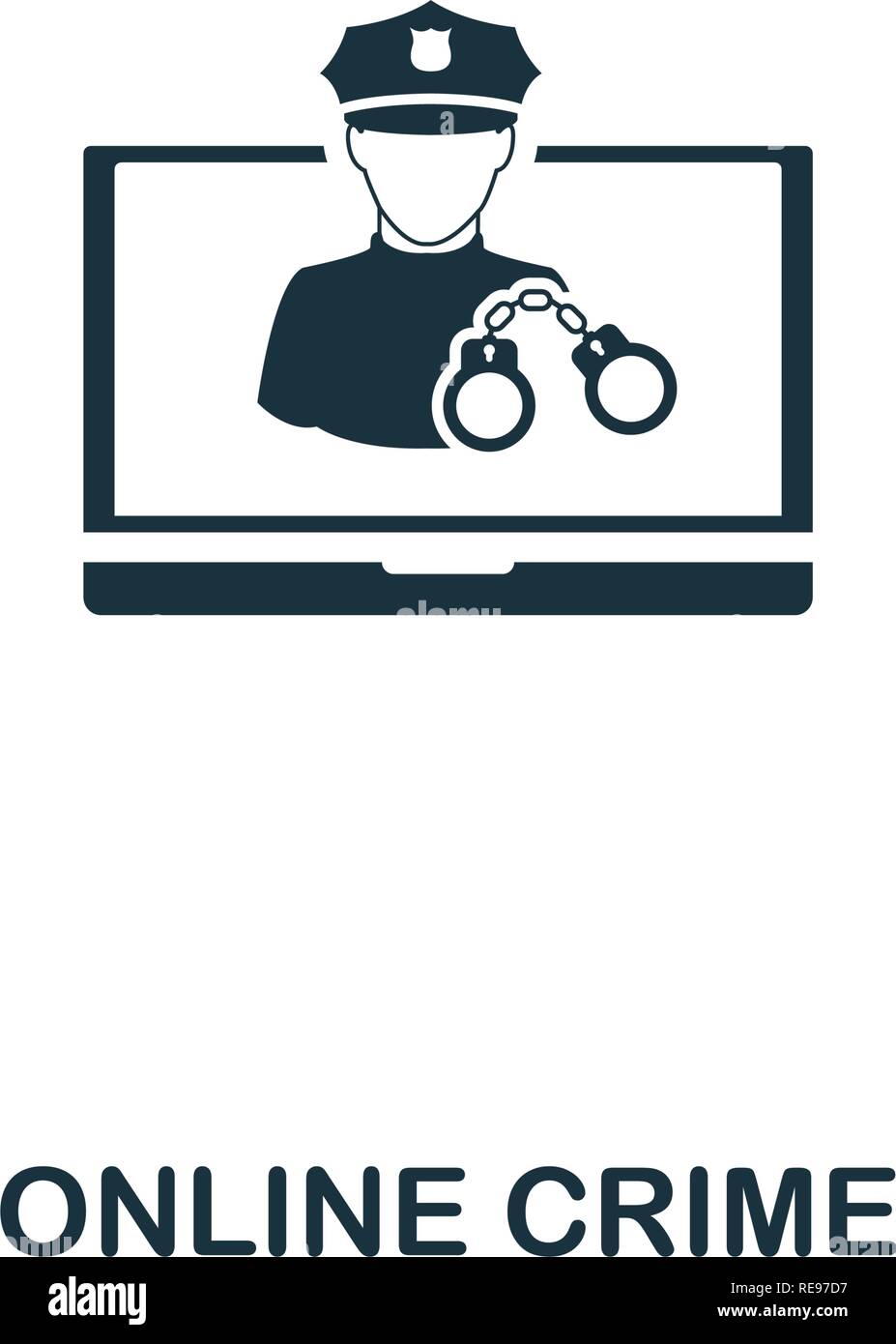 Online security pixel perfect Stock Vector Images - Alamy